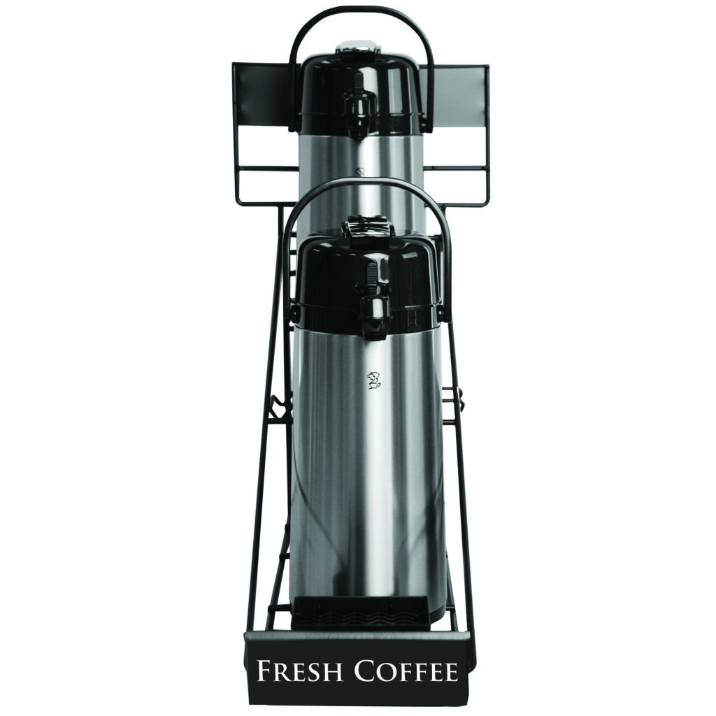 2 In-Line Airpot Rack | Newco Coffee Dispenser Rack